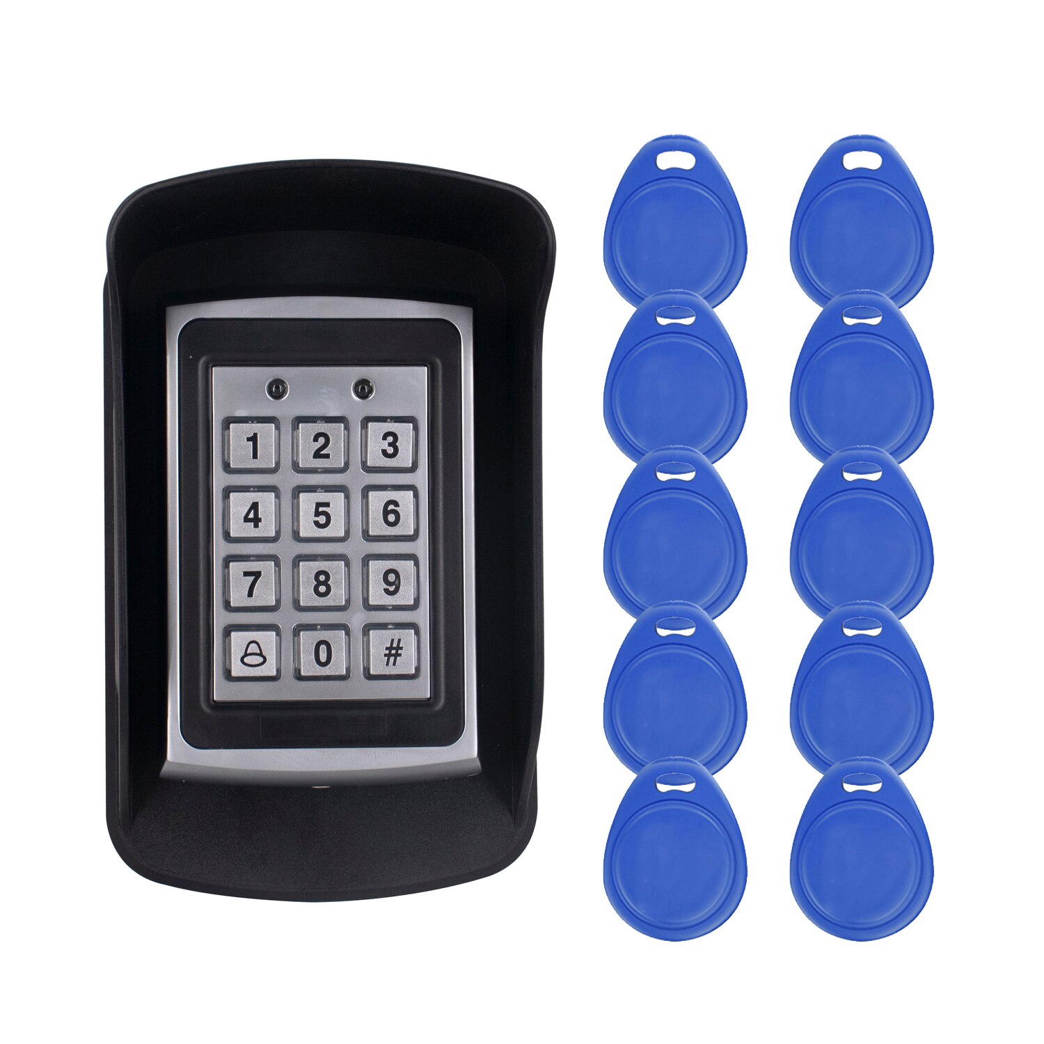 RFID Metal Access Control Card Reader Keypad 2000 ... – Vicedeal RFID Metal Access Control Card Reader Keypad 2000 ... – Vicedeal