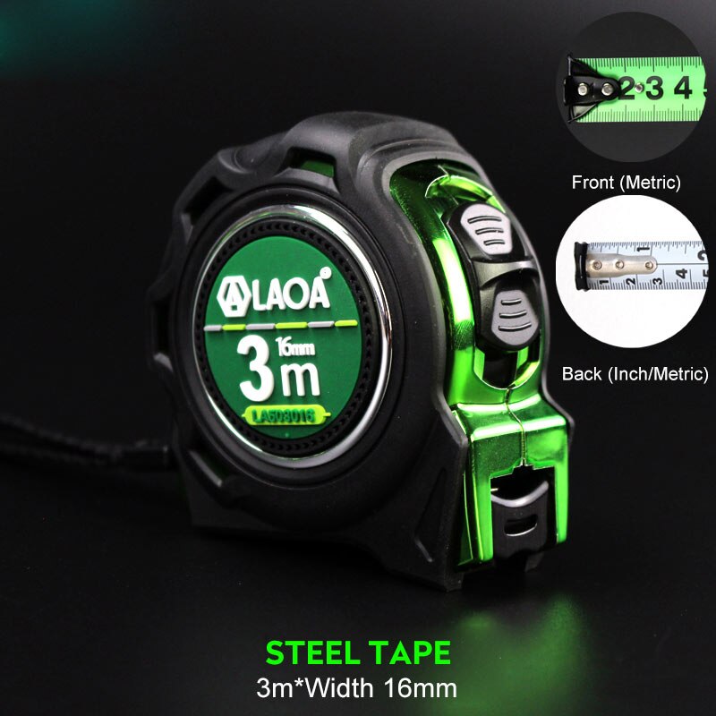 LAOA 3m/5m/7.5m Measuring Steel Roulette Wrestling... – Grandado