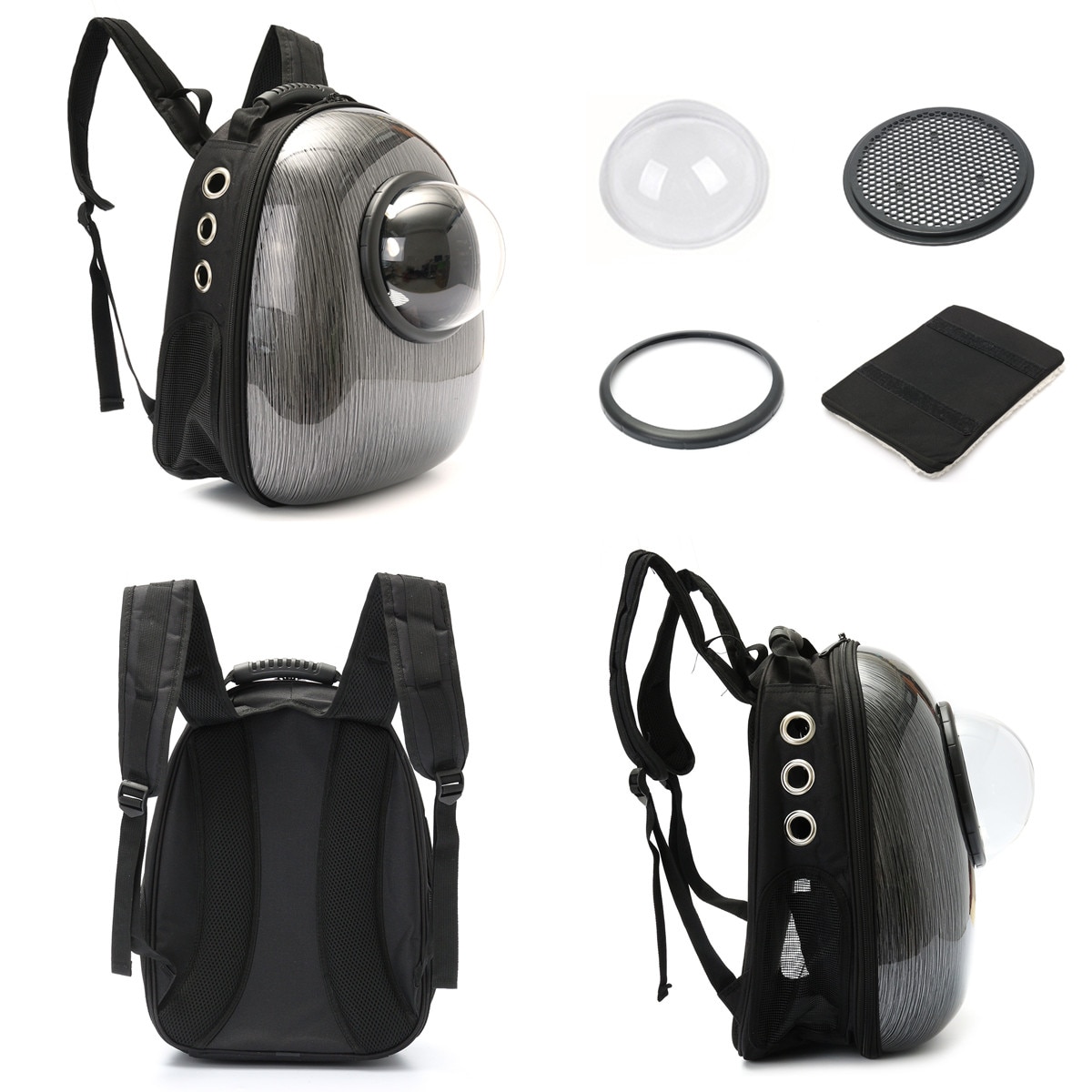 Space Capsule Astronaut Pet Backpack Carrier Breat... – Grandado