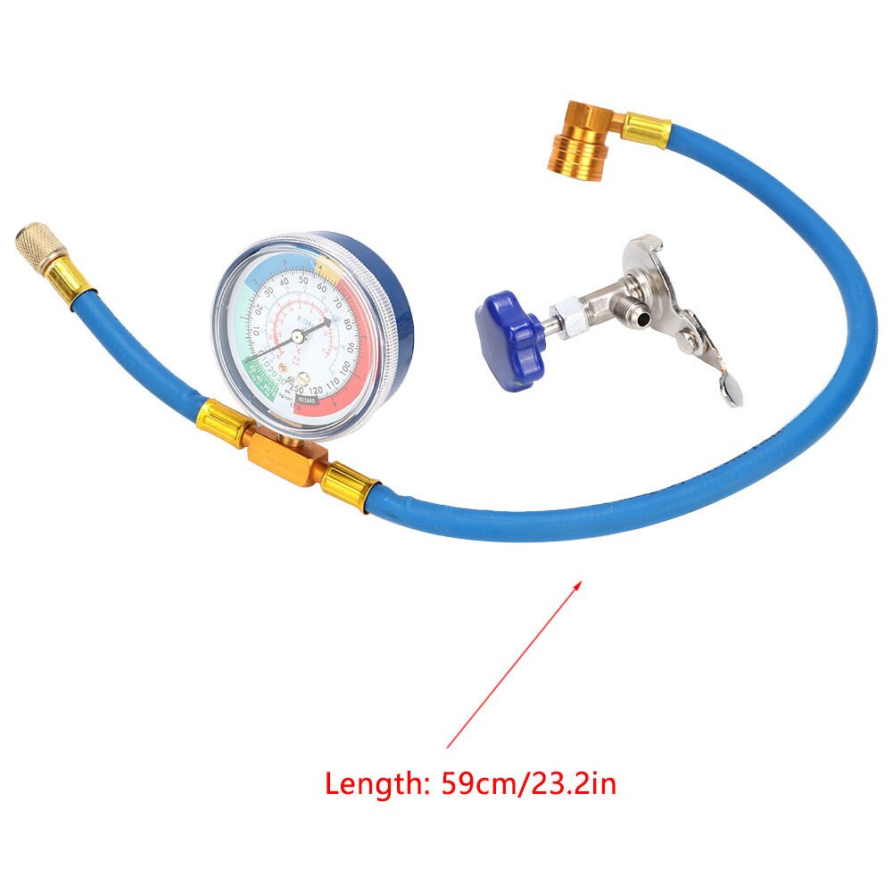 60Cm R134A Koelmiddel Lading Slang Met Manometer W... – Grandado