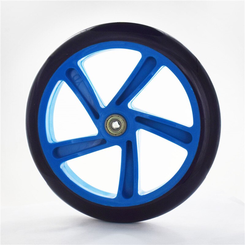 20CM Blue Big Wheel Scooter Wheels Durable 20cmX4c... – Grandado