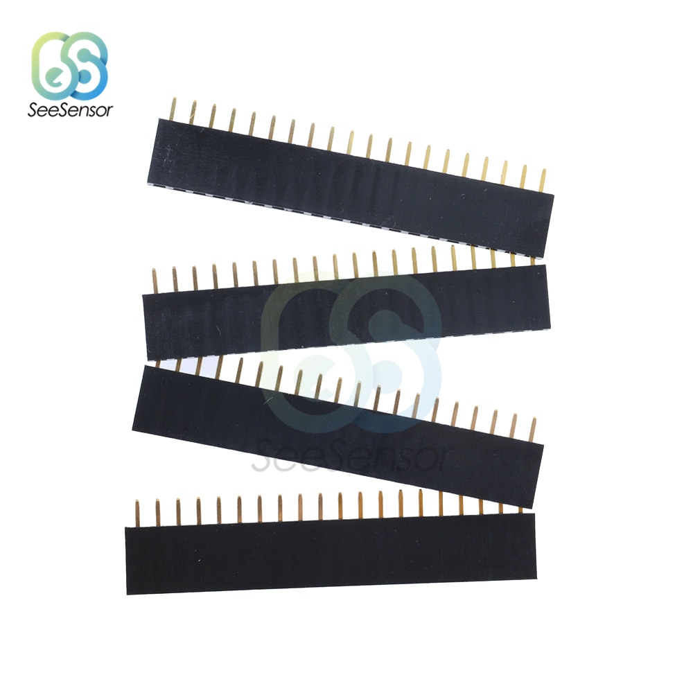 10Pcs 1X20 PIN Single Row Straight Female Pin Head... – Vicedeal