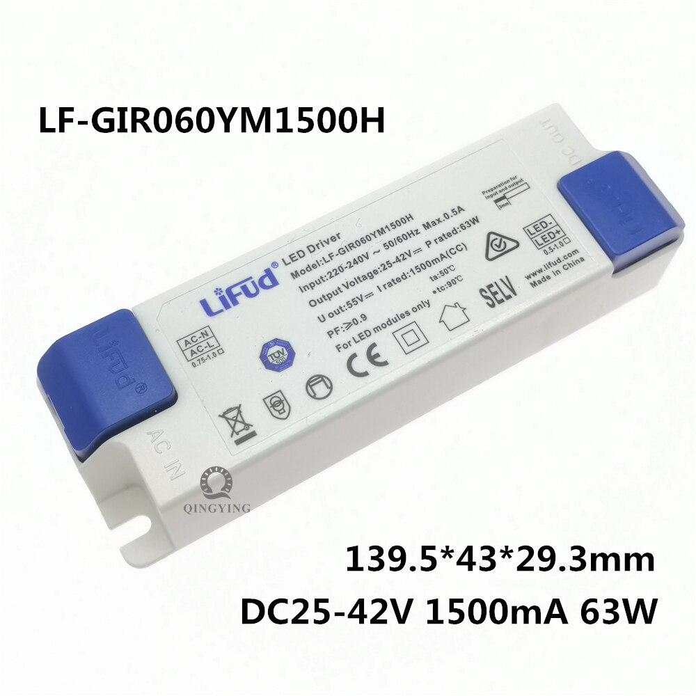 1pcs Lifud LED Driver LF-GIRxxxYM 25-42V 200mA 350... – Grandado