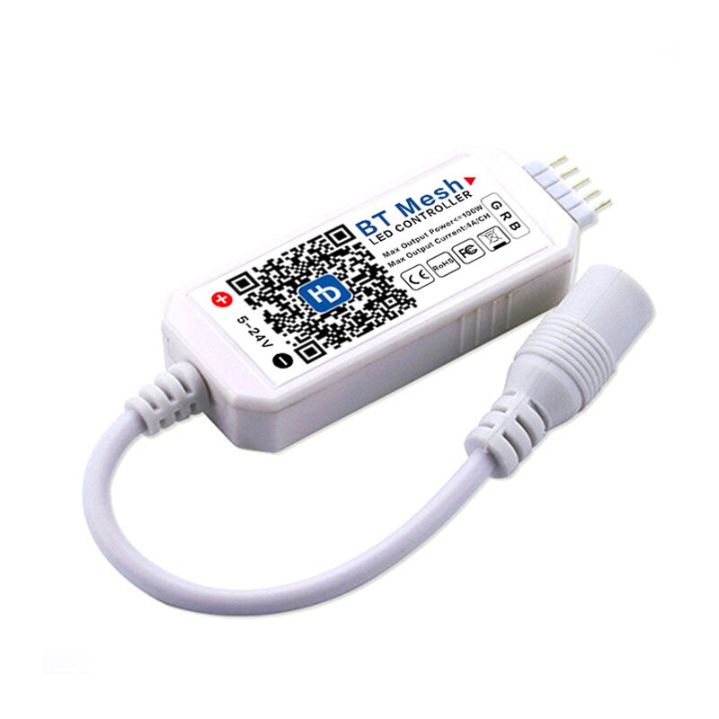 LED Single/RGB(W) Color Mini Bluetooth Music Contr... – Grandado