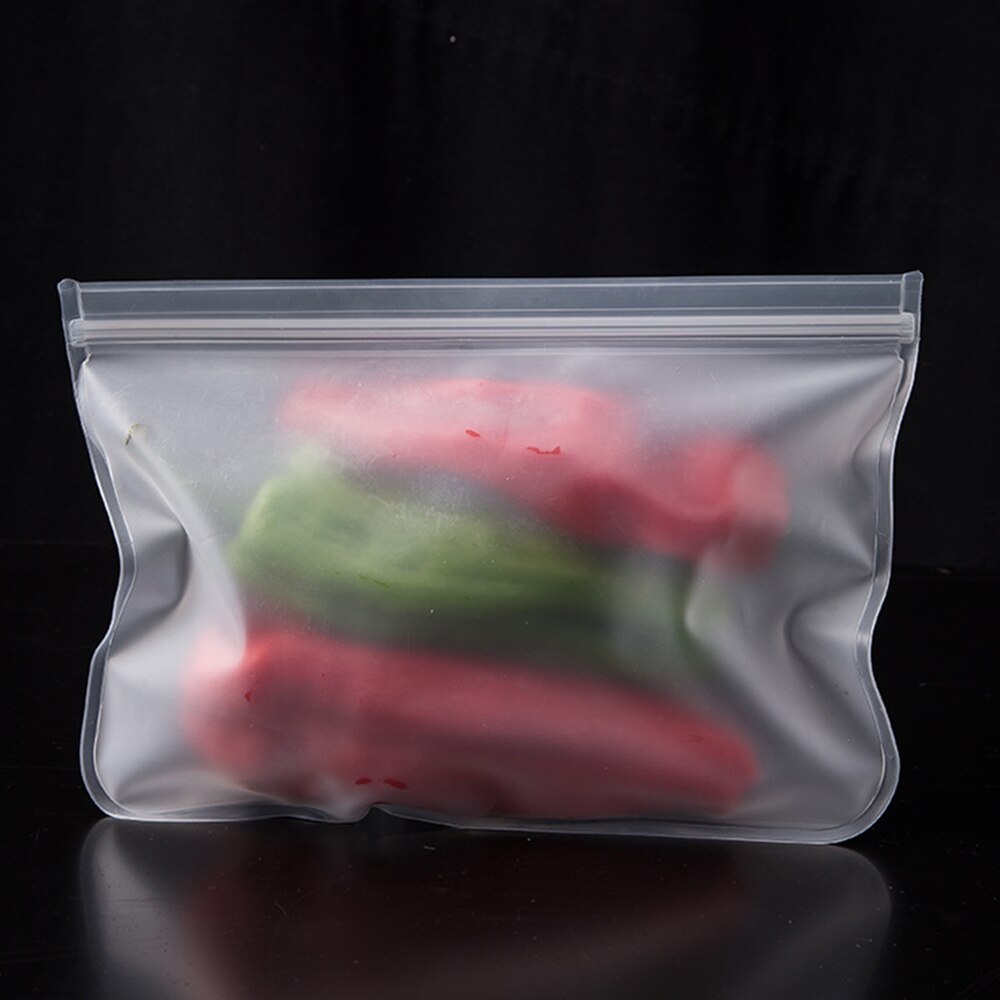 5pcs/lot Silicone Zip Shut Bag Food Storage Contai... – Vicedeal