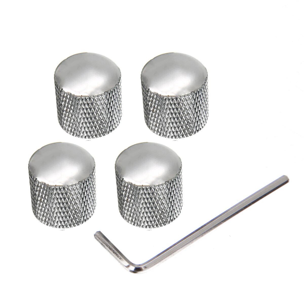 4pcs Silver Chrome Metal Tele Telecaster Guitar Do... – Grandado