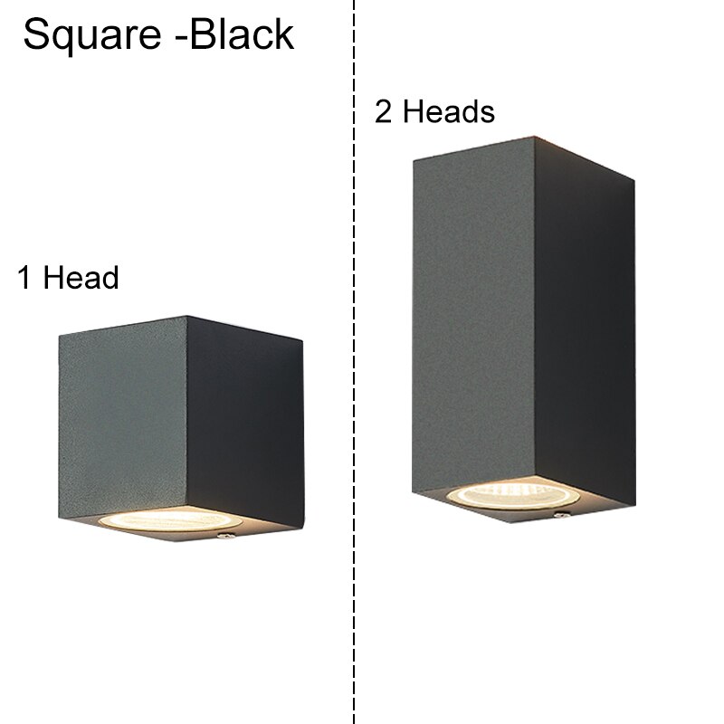 Outdoor Waterproof GU10 Wall Lamp 3W/5W LED Villa ... – Vicedeal