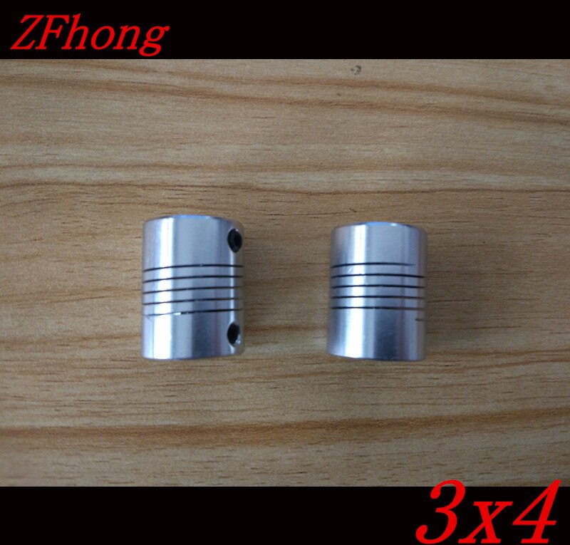 10pcs Aluminum flexible shaft 3mm*4mm Stepper Moto... – Grandado