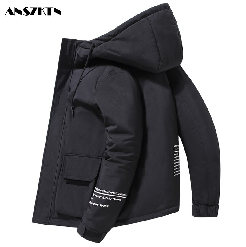ANSZKTN winter padded down jacket men's Thick Warm... – Vicedeal