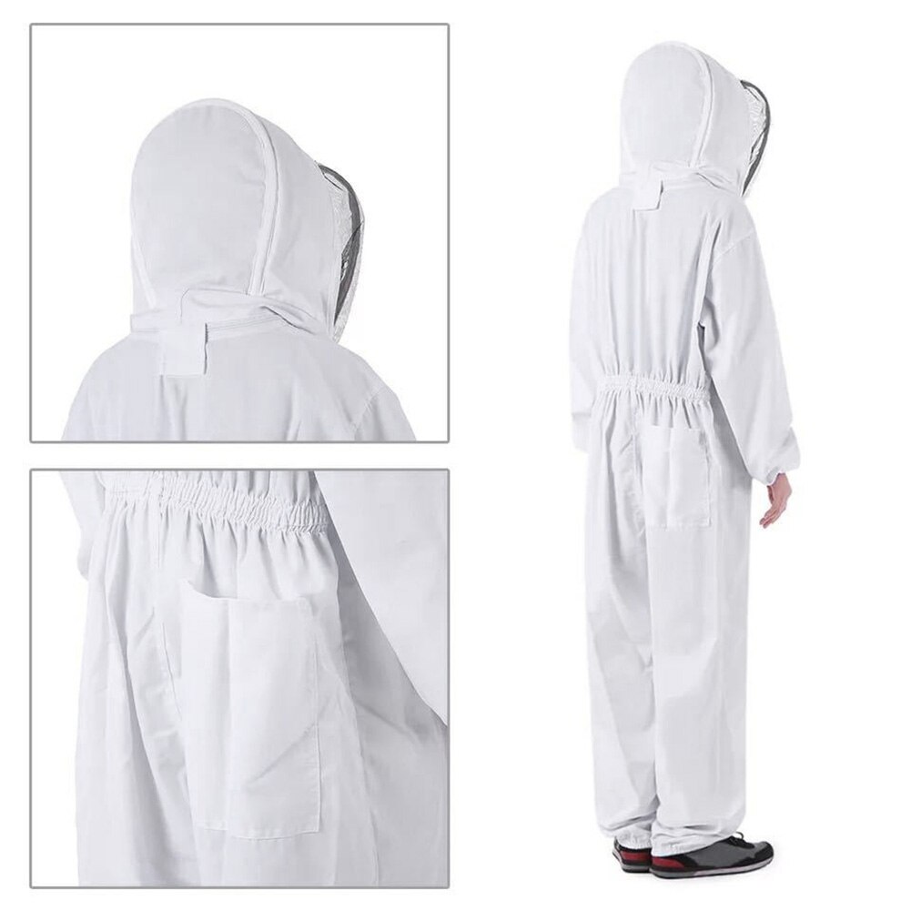 Full Body Anti-Bee Imker Pak Jas Bijenteelt Tool S... – Vicedeal