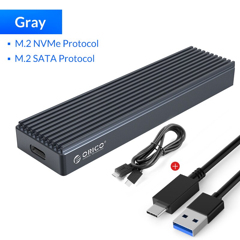 Orico M2 Ssd Case Nvme Voor Pcie M Key M + B Sleut... – Grandado