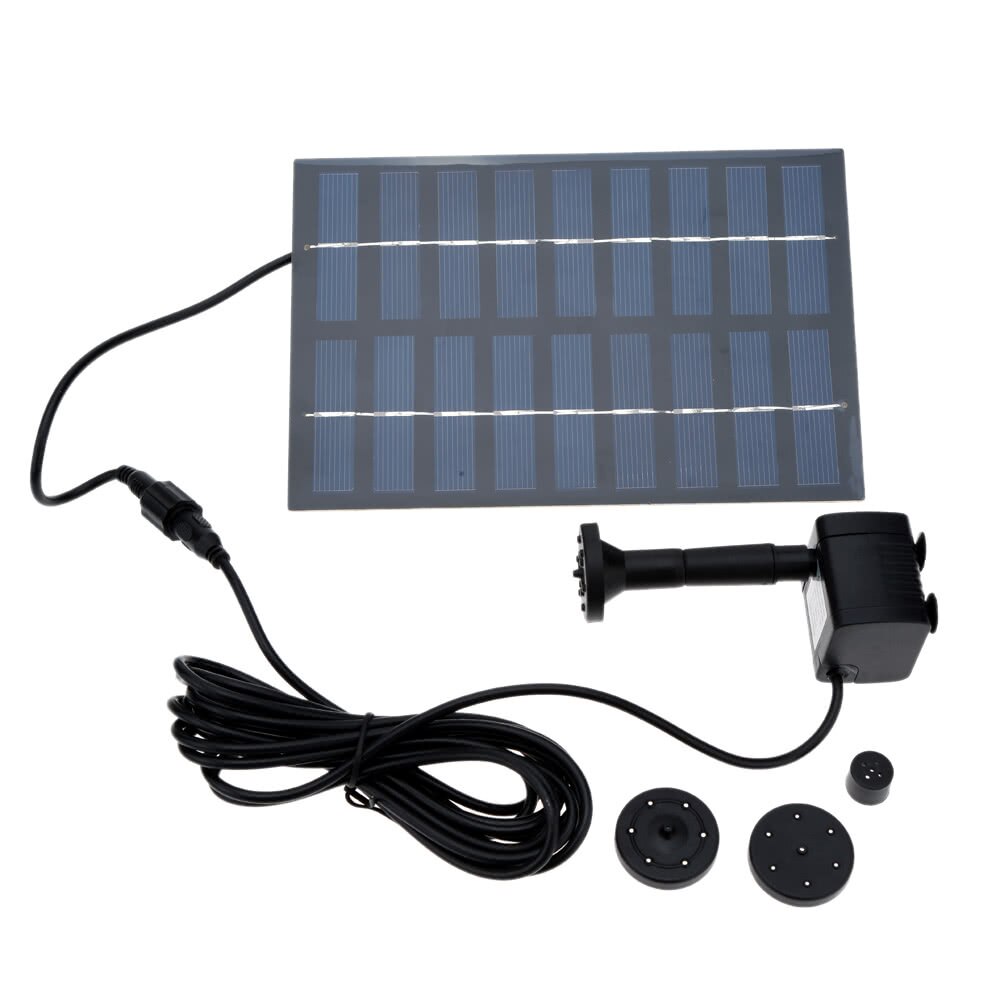 200L/H Solar Power Brunnen Tauch Wasserpumpe & Fil... – Vicedeal