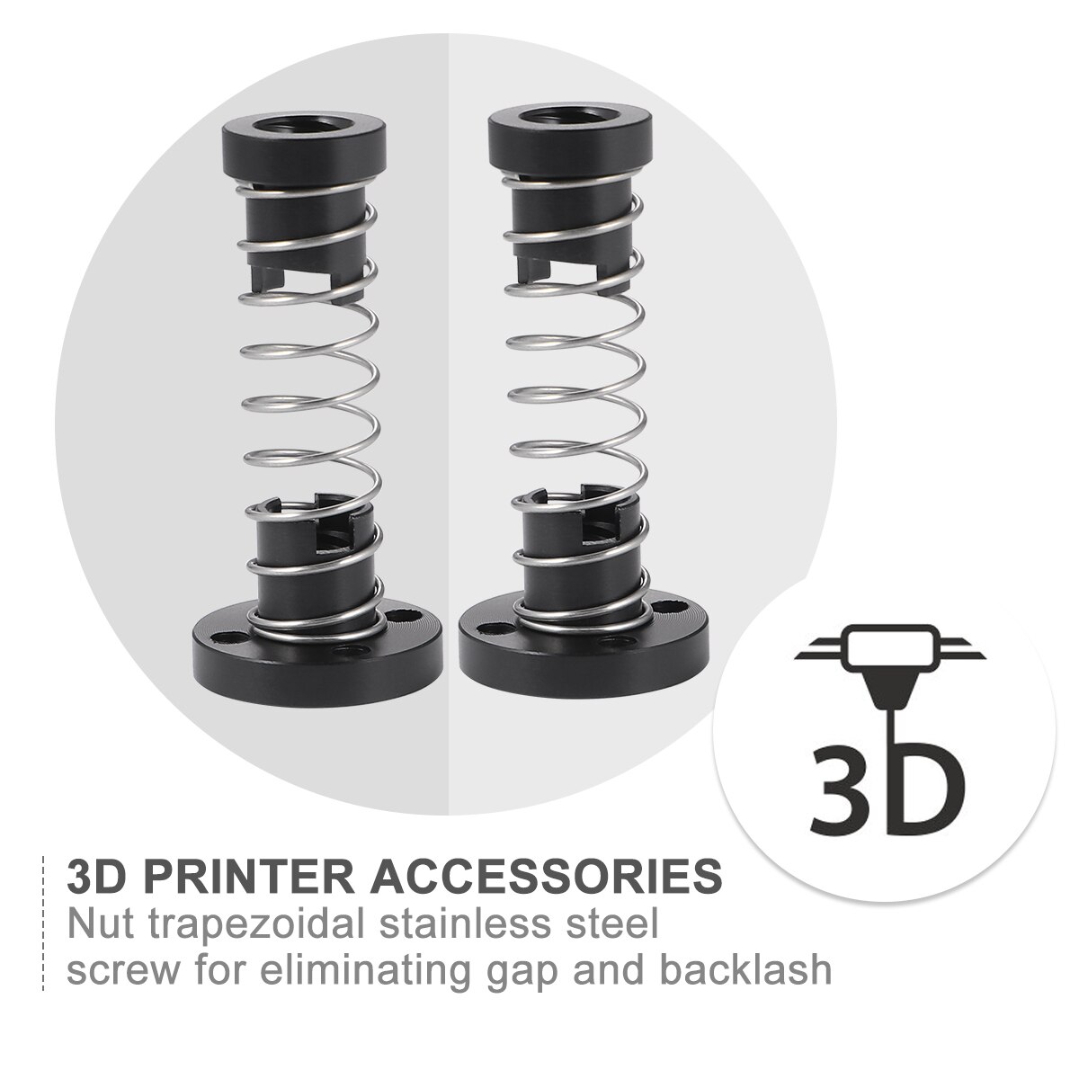 2 stücke 3D Drucker Zubehör Kit Edelstahl Blei Sch... – Grandado