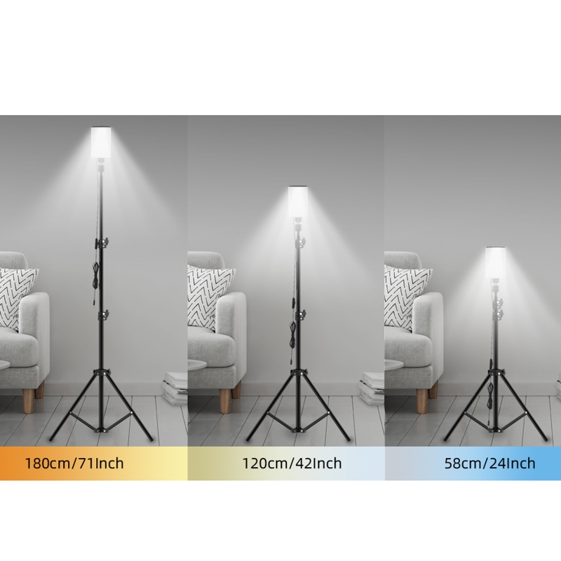 Portable 6500-7000K Stand Light 84 LED Lamp Beads ... – Grandado