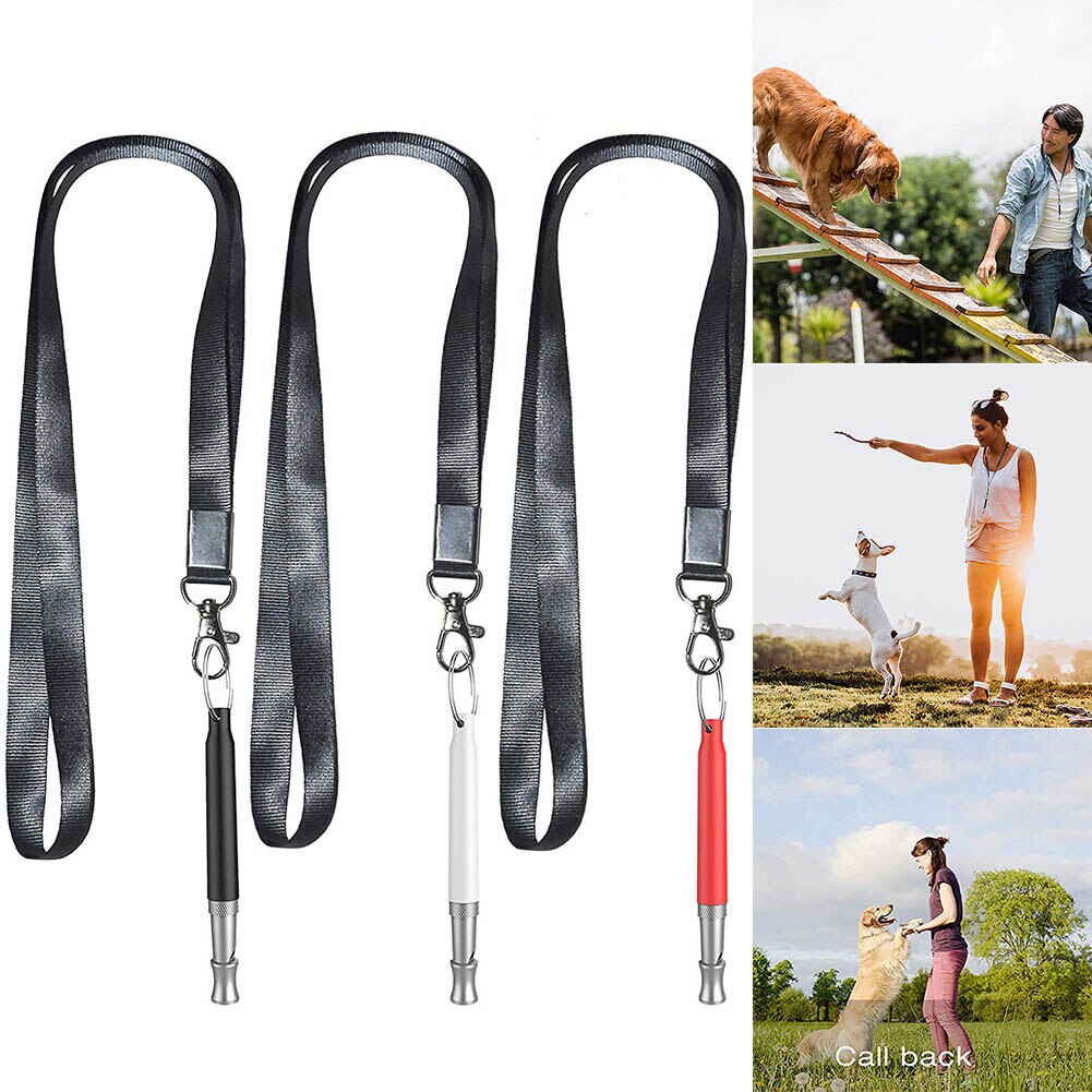 3Pcs Stille Dog Bark Control Whistle Verstelbare P... – Grandado