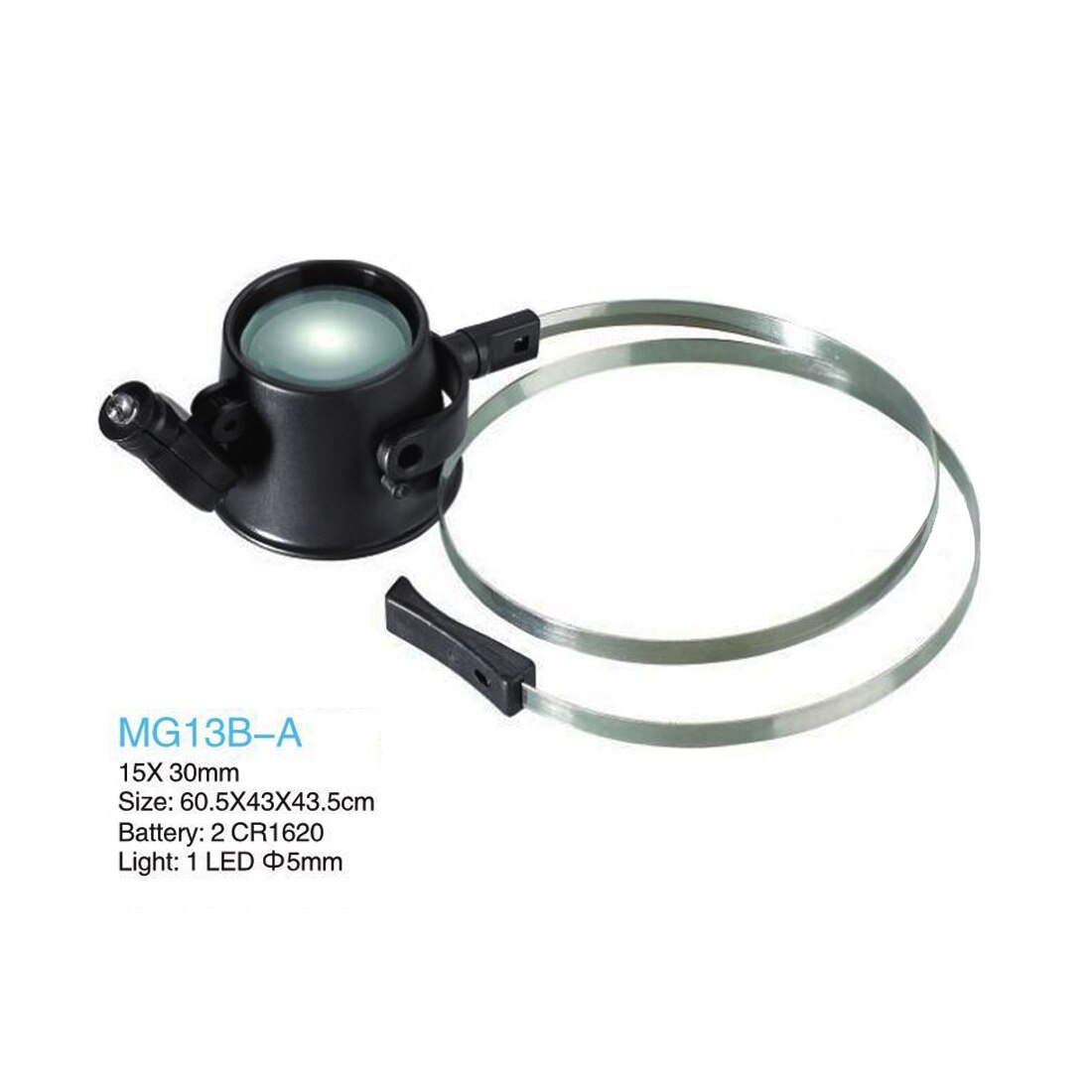 Lupa Led iluminada de 15X con lupa manos libres co... – Grandado