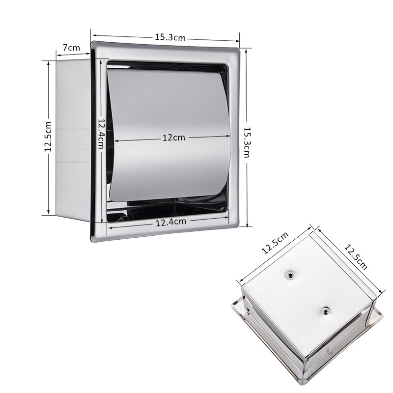 Bathroom Toilet Paper Holder 304 Stainless Steel W... – Grandado