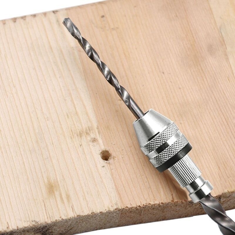 Mini Micro Aluminium Handboor Met Keyless Chuck + ... – Grandado