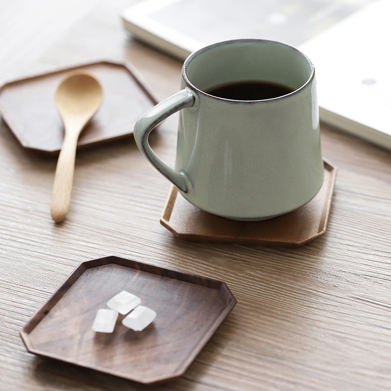Musowood Wooden Tea Coffee Cup Pad Placemats Decor... – Grandado