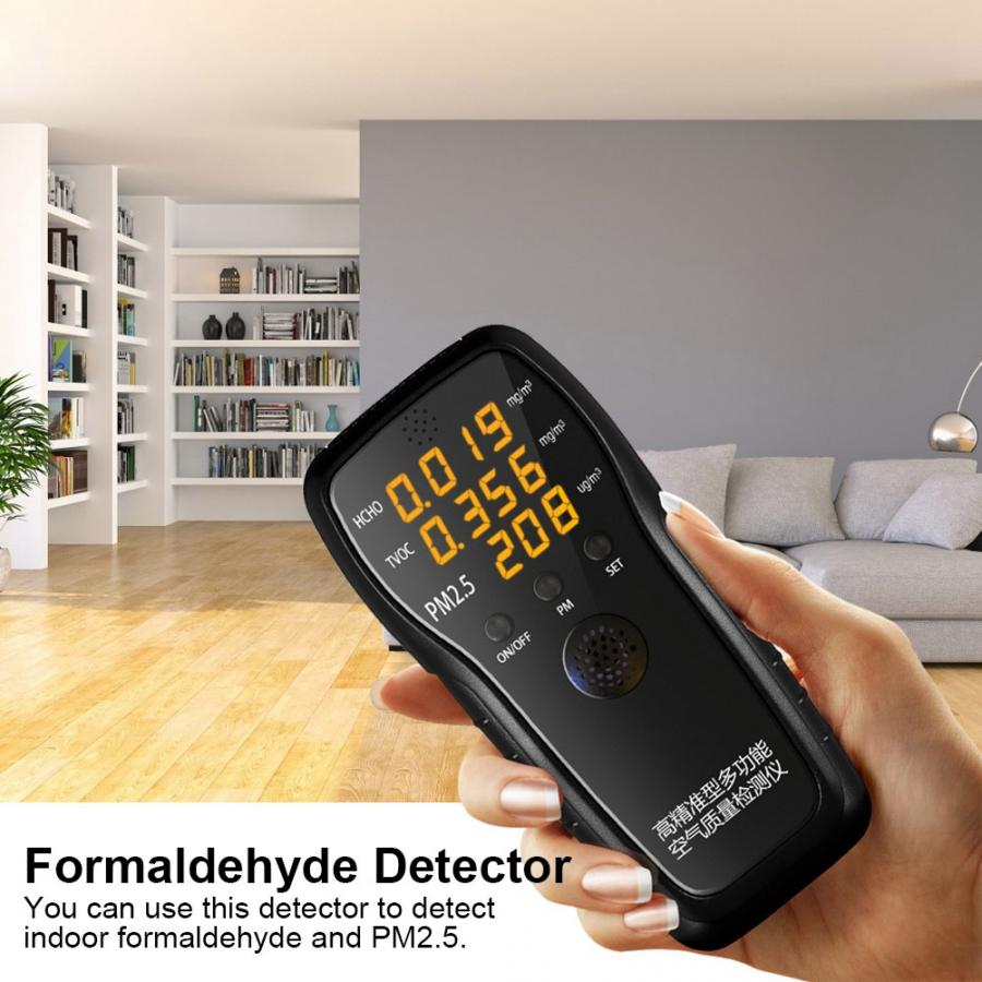 Formaldehyde Detector Indoor Home Air Tester HCHO ... – Vicedeal