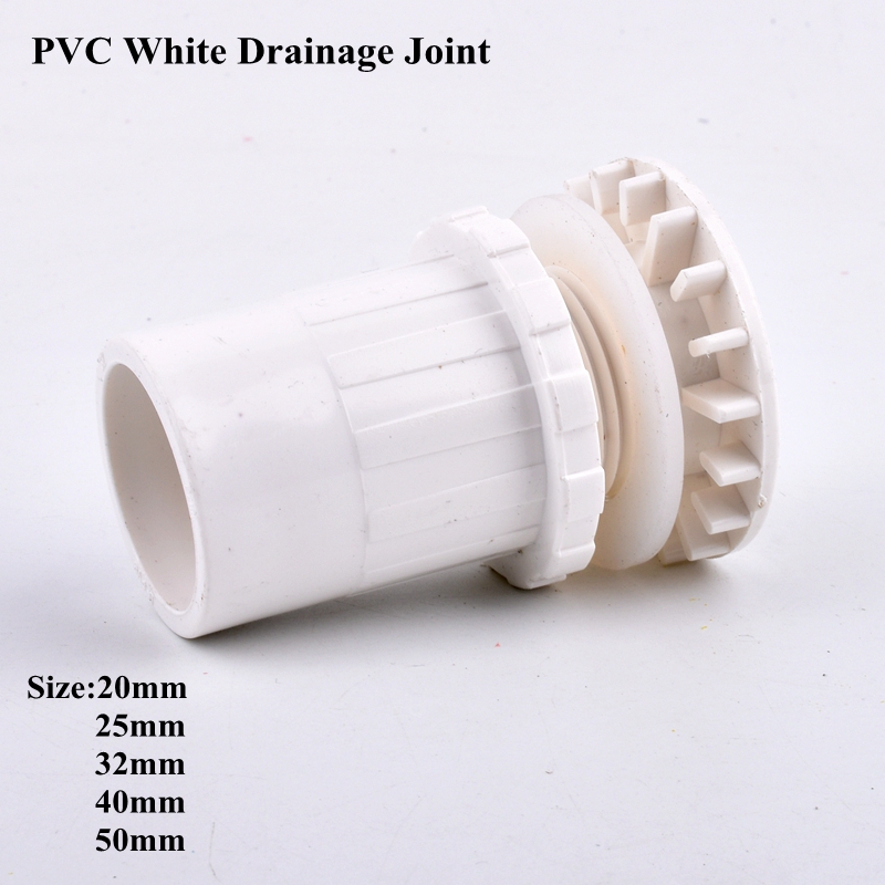 20-50mm PVC Pipe Connector Straight Drainage Joint... – Grandado