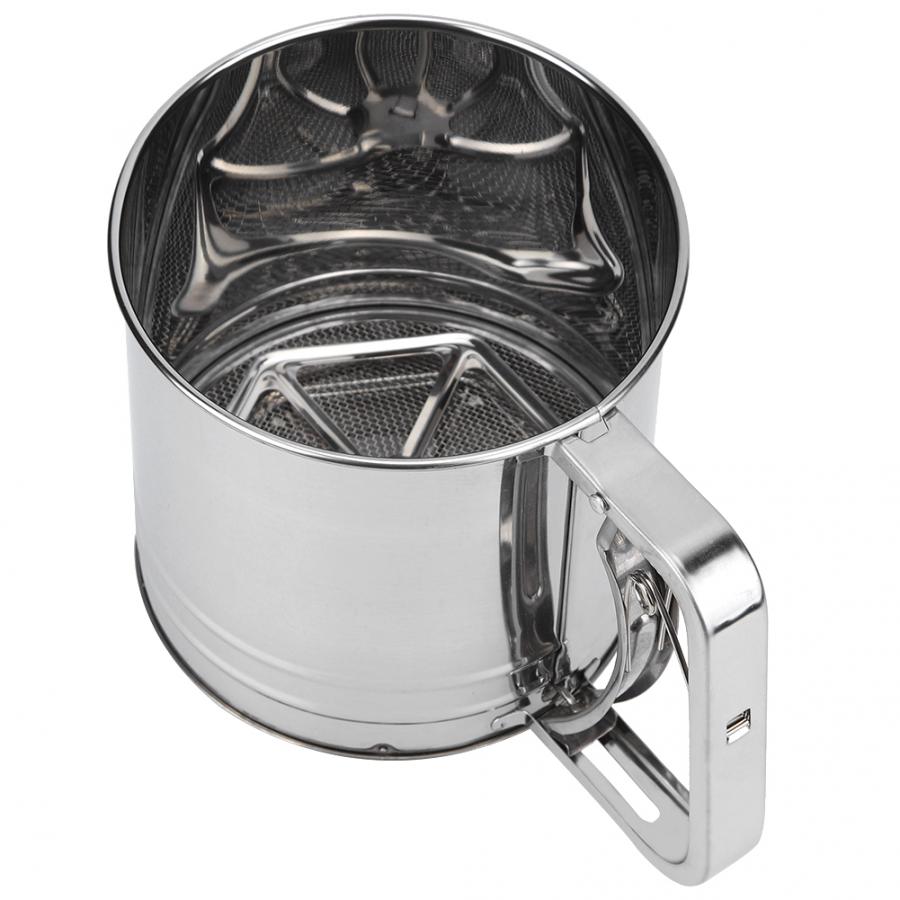 Rvs Dubbele Laag Handleiding Zeefje Zeef Zeef Keuk... – Grandado