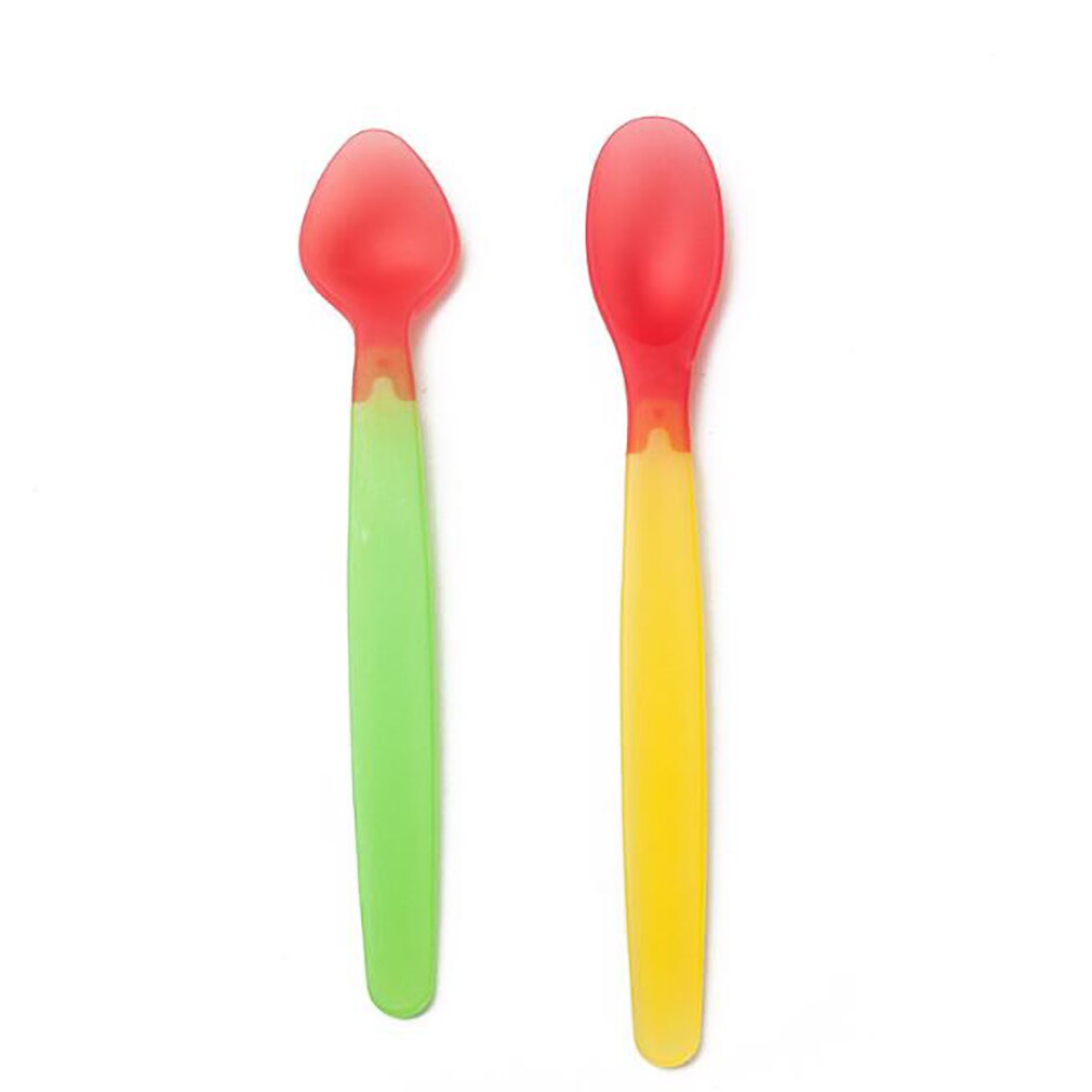 2Pcs/lot Temperature Sensing Spoon For Baby Safety... – Grandado