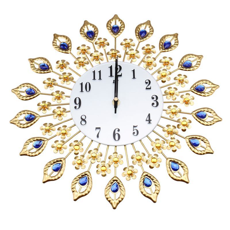 Large man-made glass mosaic watch luxurious living... – Grandado