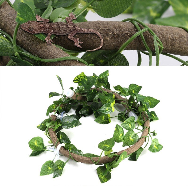 Reptile Vines Habitat Decor Artificial Reptile Cli... – Vicedeal