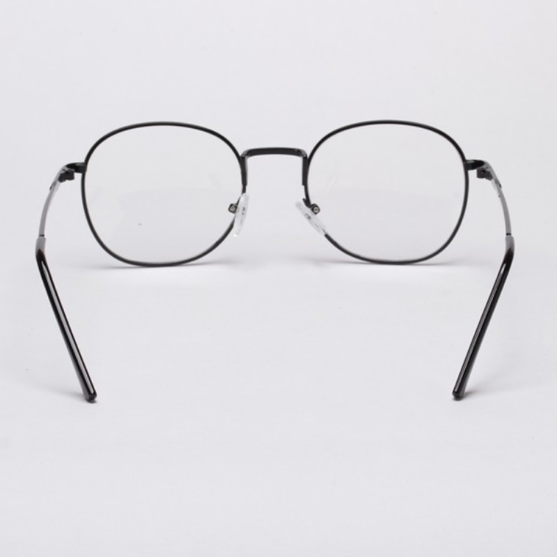 Vintage Transparent Lens Metal Eyeglasses Frame Wo... – Vicedeal
