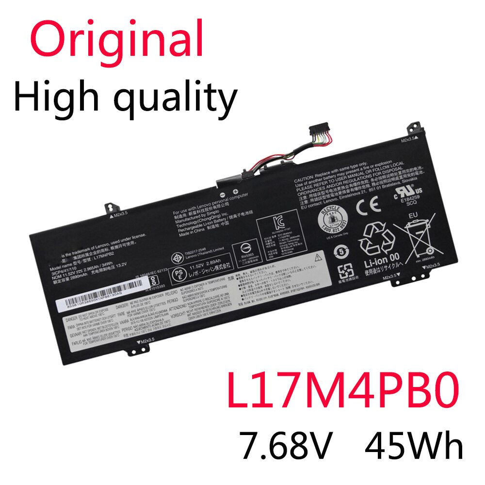 L17M4PB0 Original Battery For Lenovo Flex 6-14 Ide... – Grandado