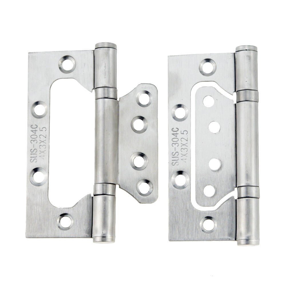 2Pc Door Hinge 4 Inch 5 Inch 201 Stainless Steel H... – Grandado