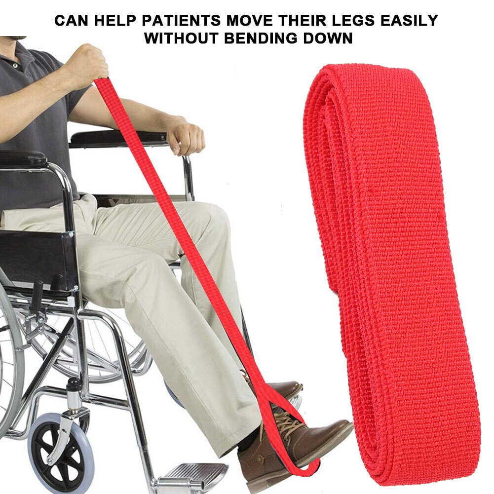 Portable Disabled Elderly Leg Lifting Strap Foot K... – Grandado