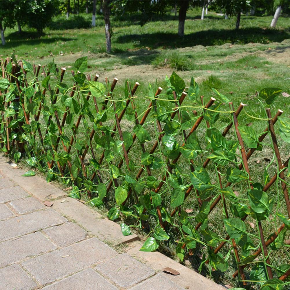 Extension Type Garden Buildings Fence Artificial G... – Grandado