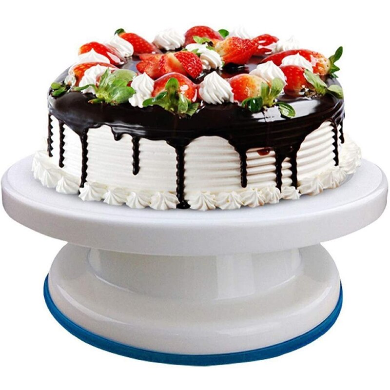 Plastic Revolving Cake Turntable Rotating Cake Dec... – Grandado