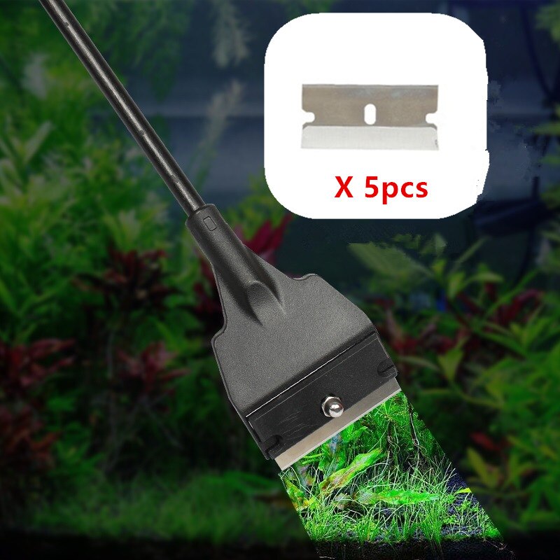 Aquarium Tank Algen Schraper Rvs Fish Tank Cleanin... – Grandado