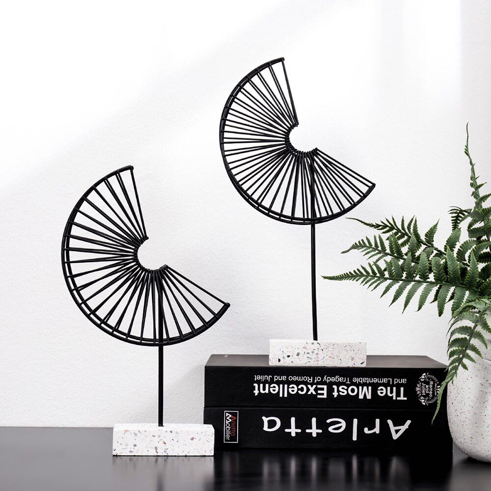 Nordic Home decor Metal Maple Leaf Model Abstract ... – Grandado