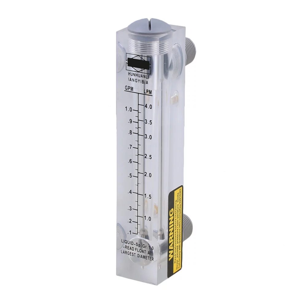 0.2-1GPM/1-4LPM LZM-15 Water Flow Meter Panel Flow... – Grandado