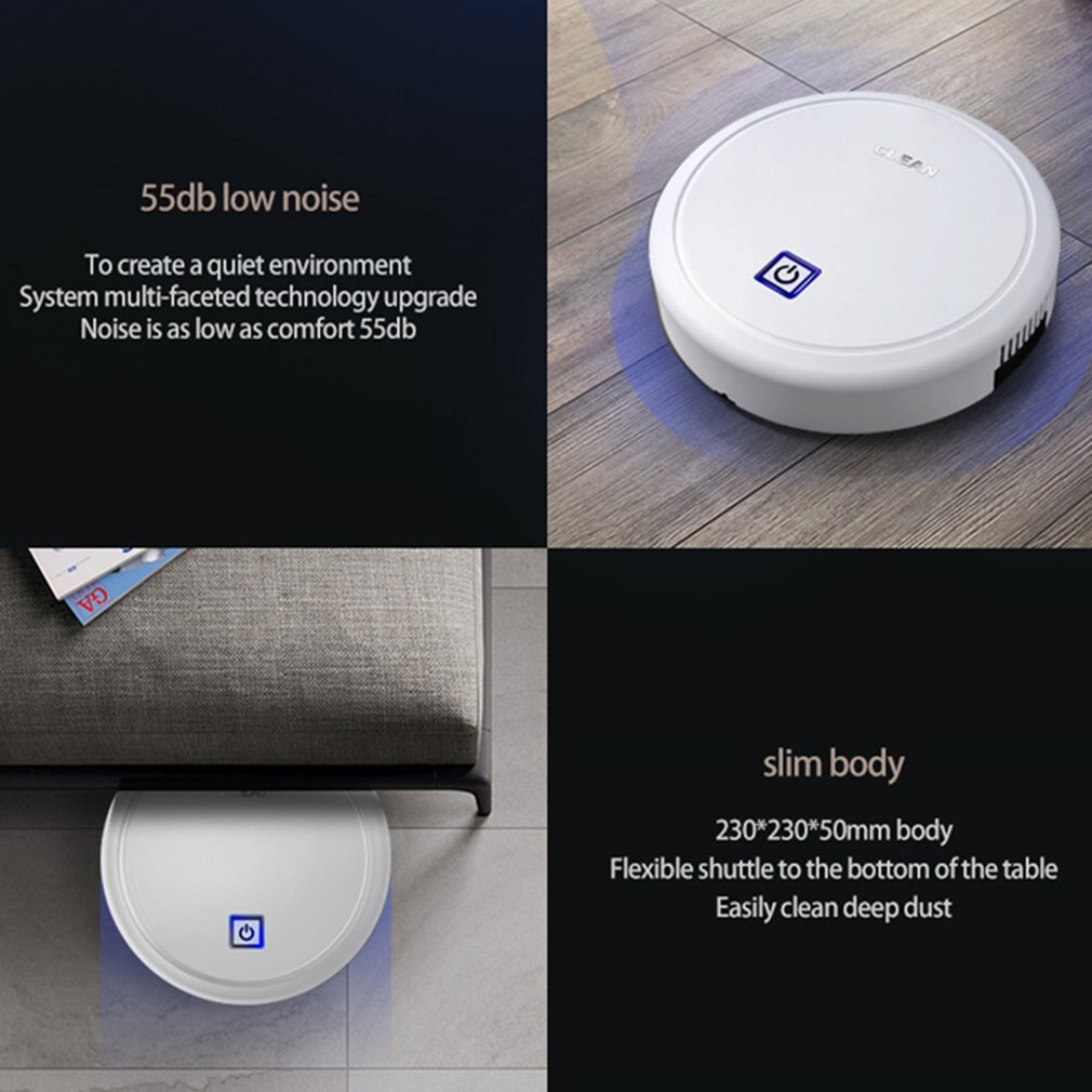 Automatic USB Charging Wireless Sweeping Robot Vac... – Grandado
