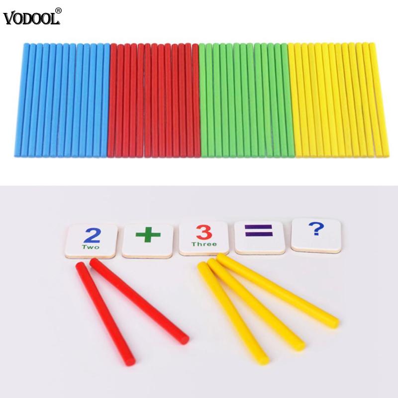 Wooden Sticks Fridge Magnet Mathematics Counting E... – Grandado