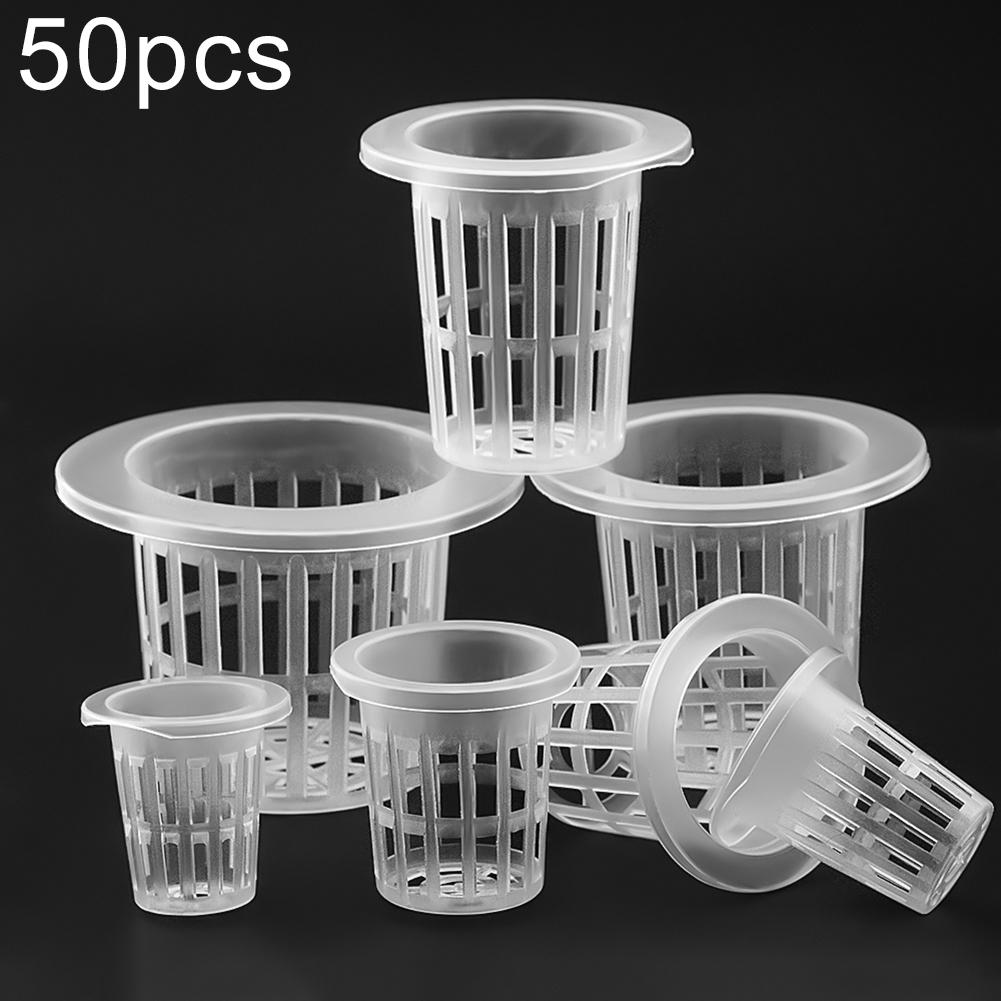 50Pcs Garden Mesh Net Pot Hydroponic Basket Planti... – Vicedeal