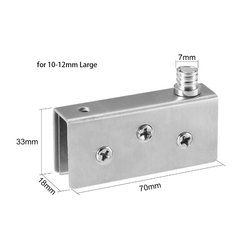 Glass Hinge Stainless Steel Glass Door Pivot Hinge... – Grandado