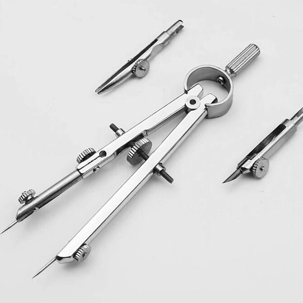 Drafting Compass with Lock Math Compass Drawing Me... – Vicedeal