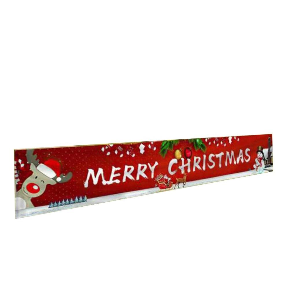 Christmas Festive Banner Merry Christmas Banner La... – Grandado