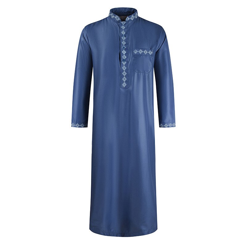 Men Traditional Muslim Jubba Thobe Arabic Islamic ... – Vicedeal
