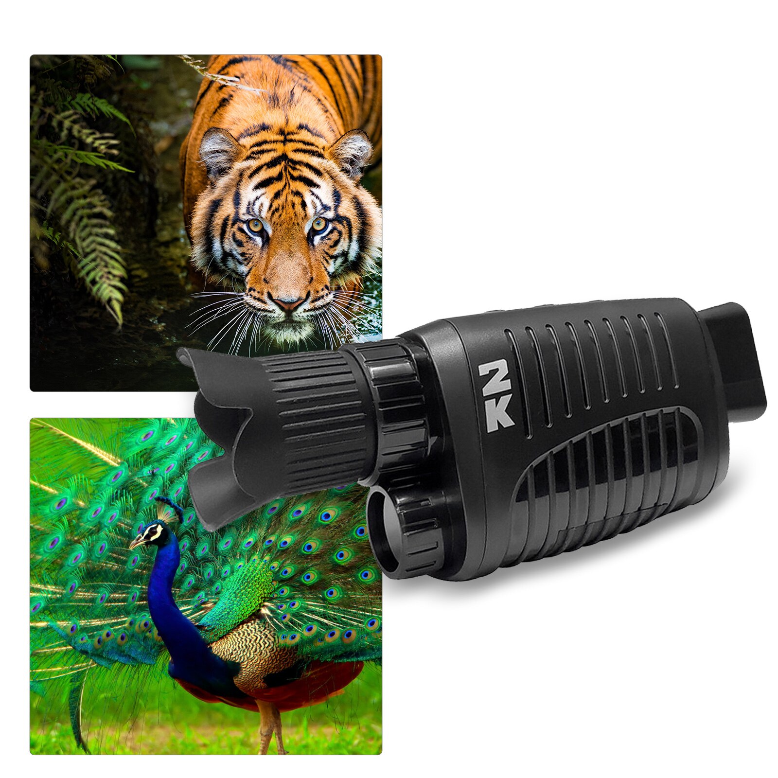 2K Digital Infrared Night Vision Monocular 5X Digi... – Grandado