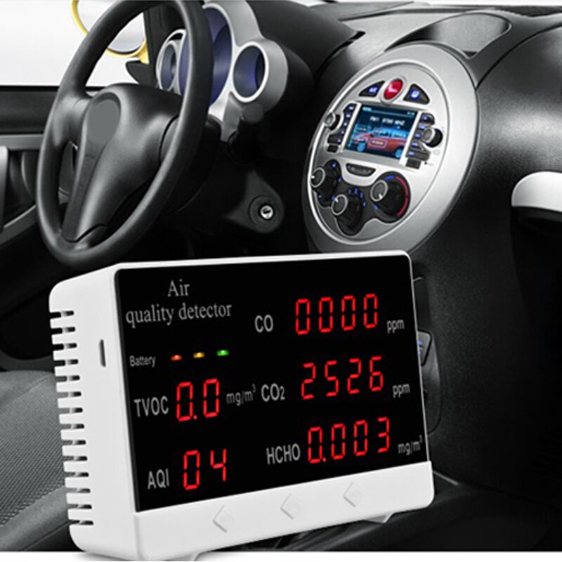 Air Tester CO CO2 TVCO AQI HCHO Tester Home Daily ... – Grandado