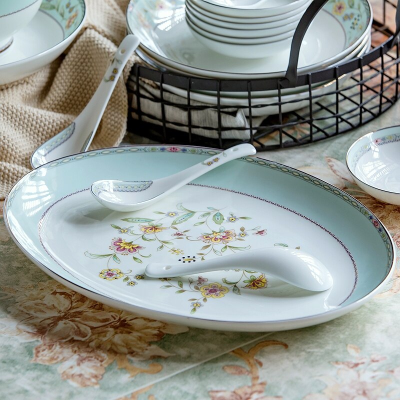 12 inch, bone china oval dish for party, japanese ... – Vicedeal