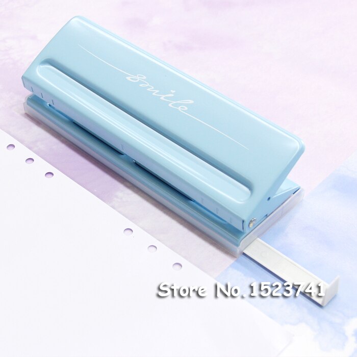 Perforator Metal 6 Hole Punch Blue Craft Puncher P... – Grandado