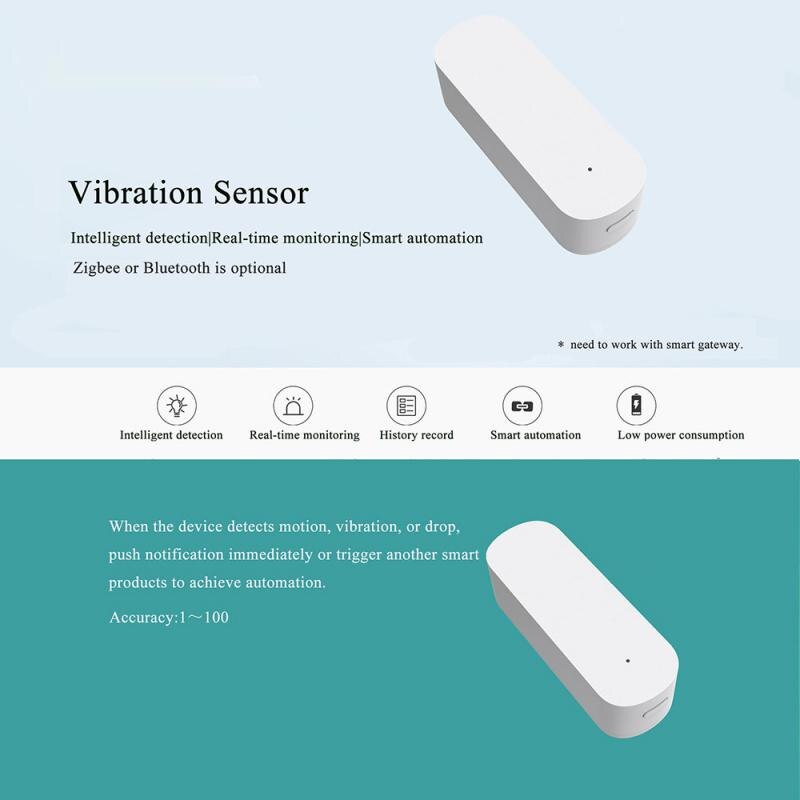 1/2/3/5/10PCS Zigbee Smart Vibration Sensor Erkenn... – Grandado